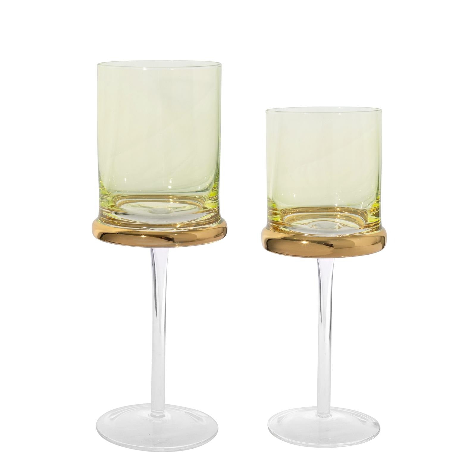 Starlight Mint Green Glassware – Silver Spoon Party Rental