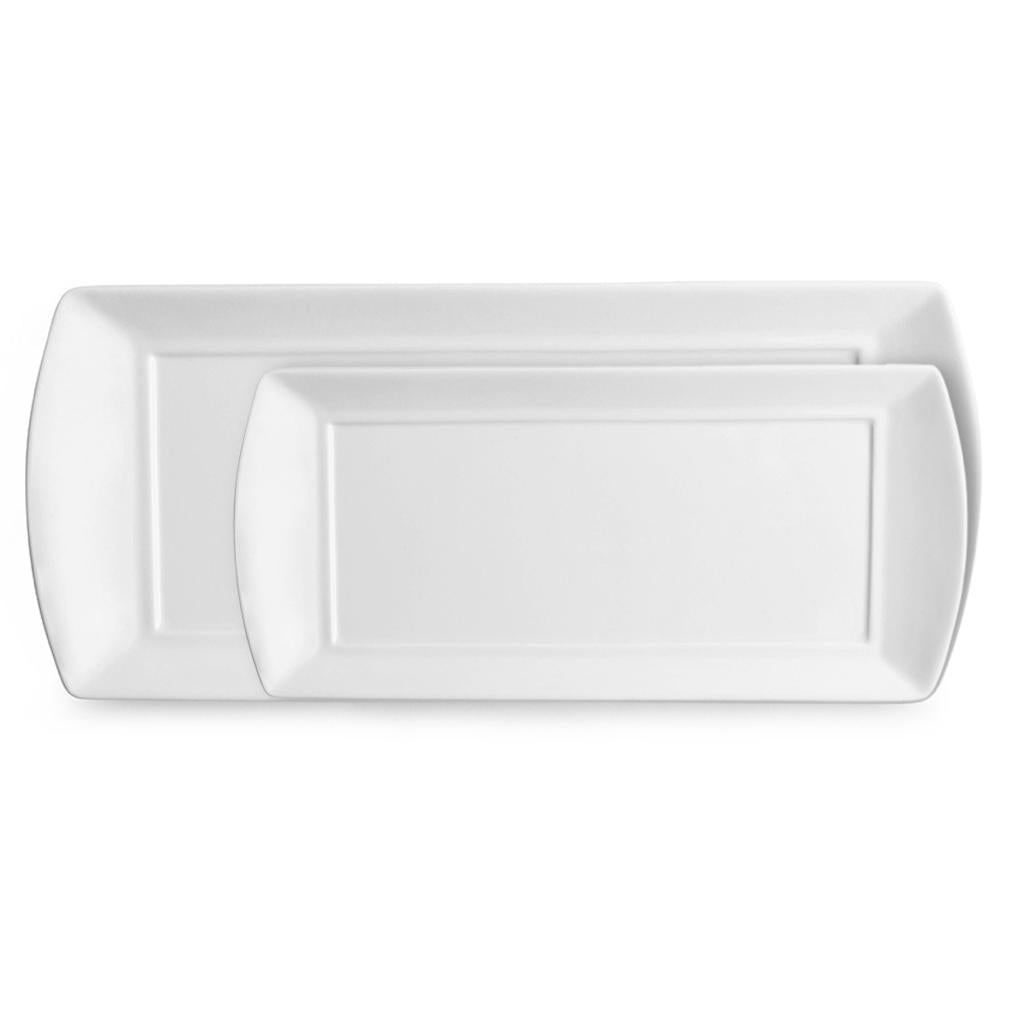 Fashion Rectangular Platter – Silver Spoon Party Rental