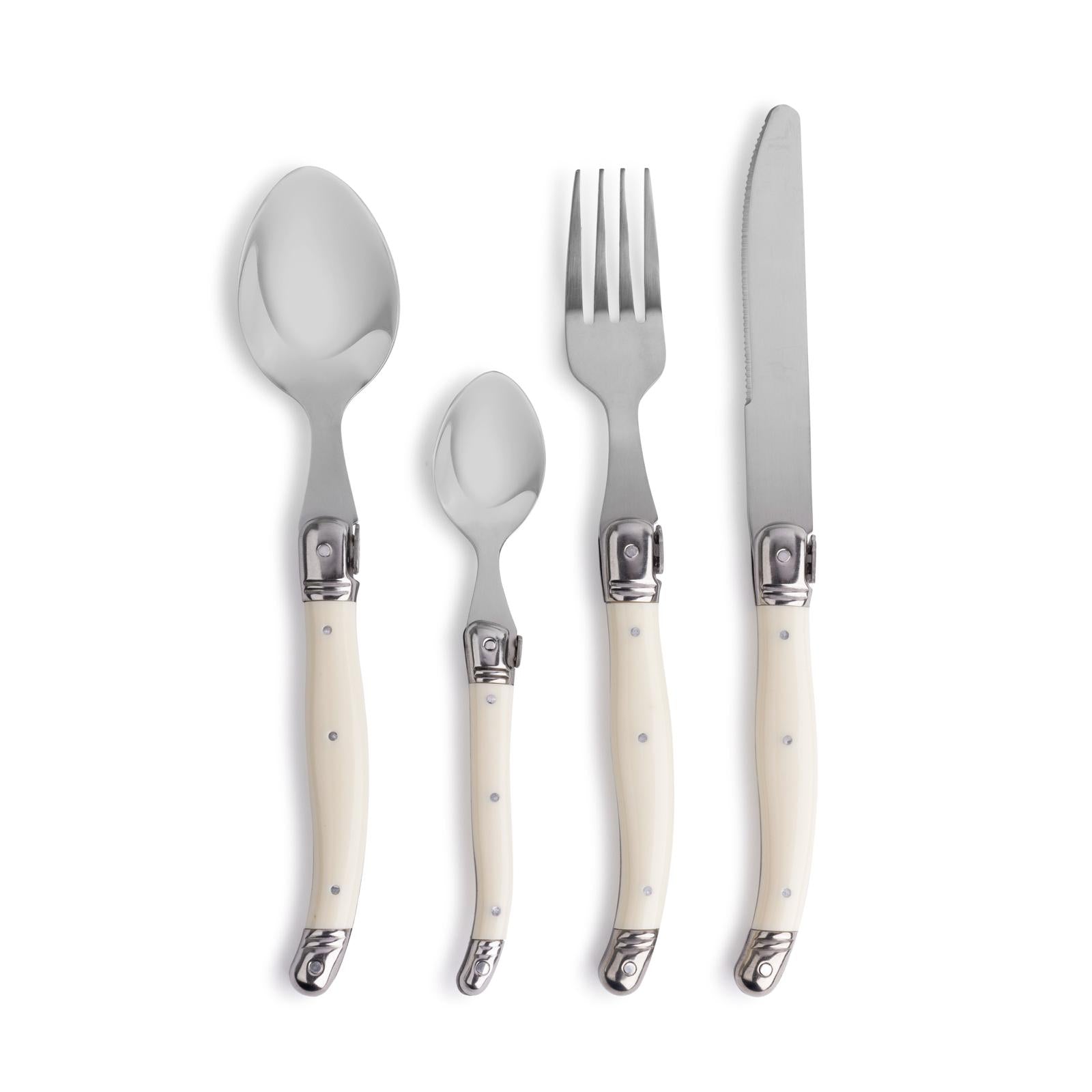 Snow White Cutlery – Silver Spoon Party Rental
