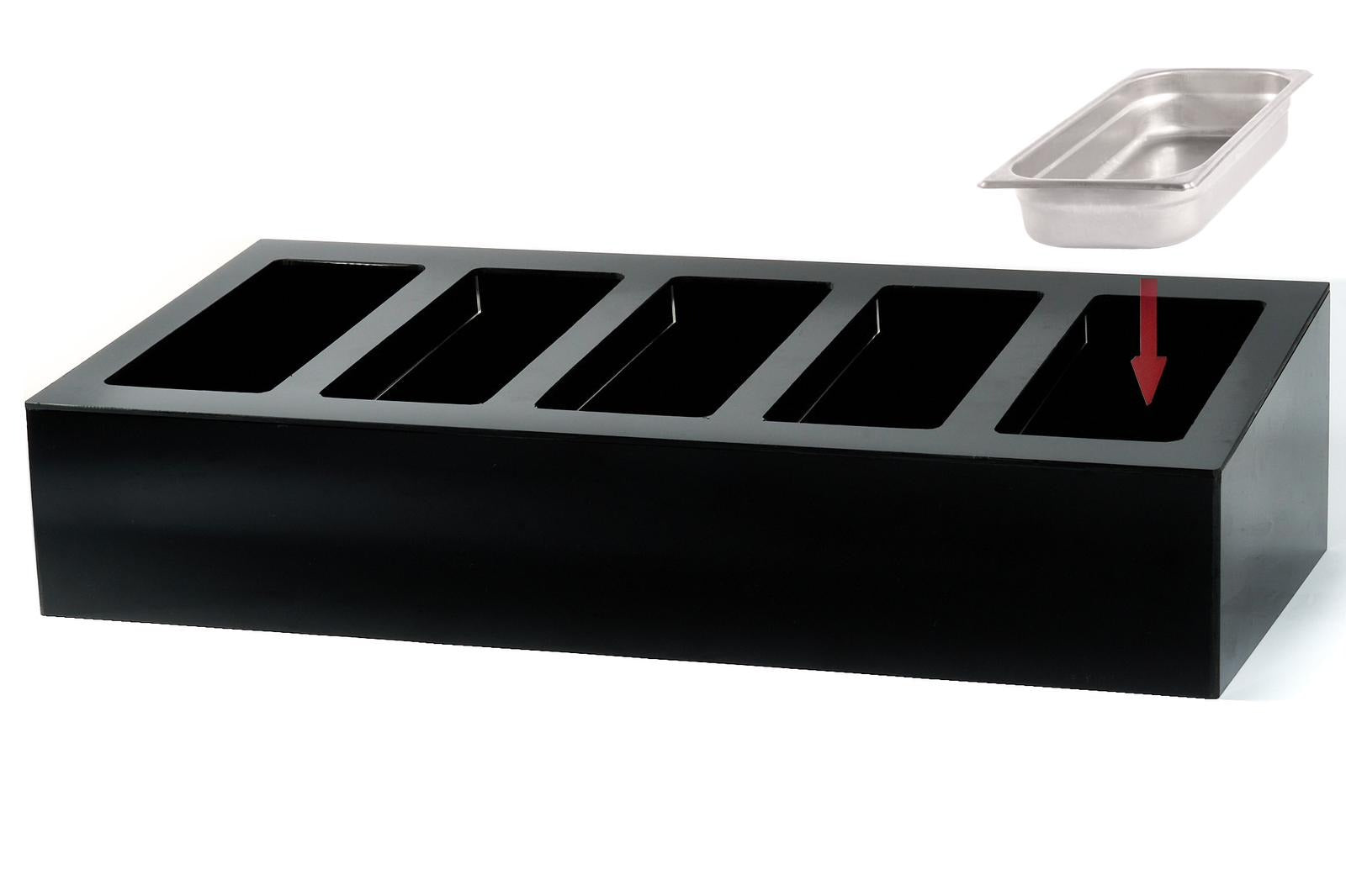 black Ice Cream Gelato Station – Silver Spoon Party Rental