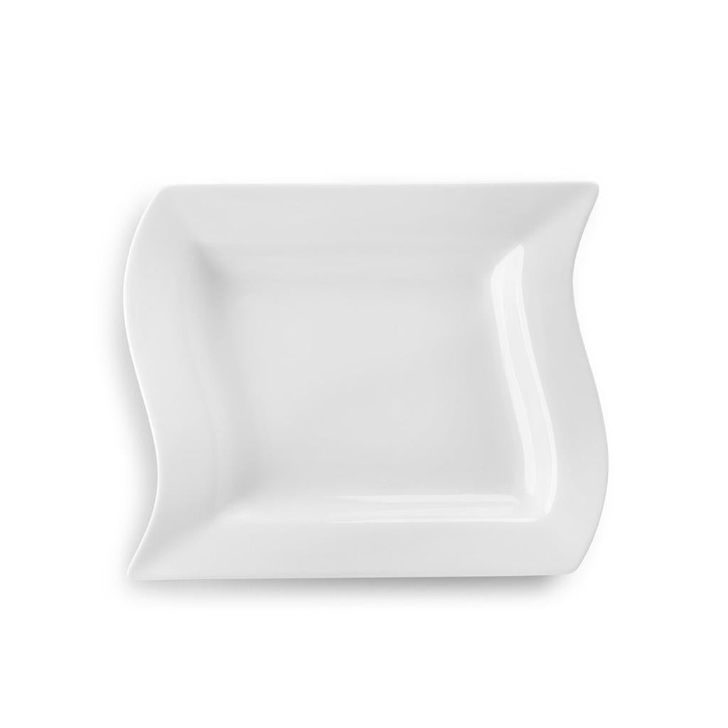 Wave Plate -Dairy 8 inch – Silver Spoon Party Rental